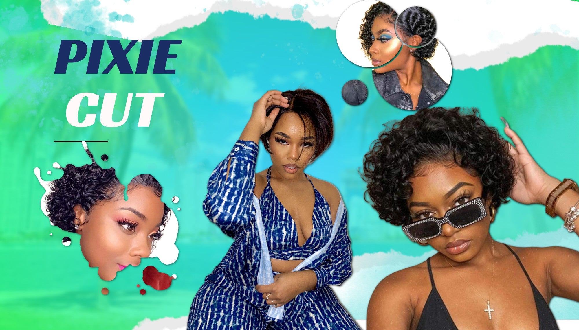 Perruque Pixie – Miami Hair Shop