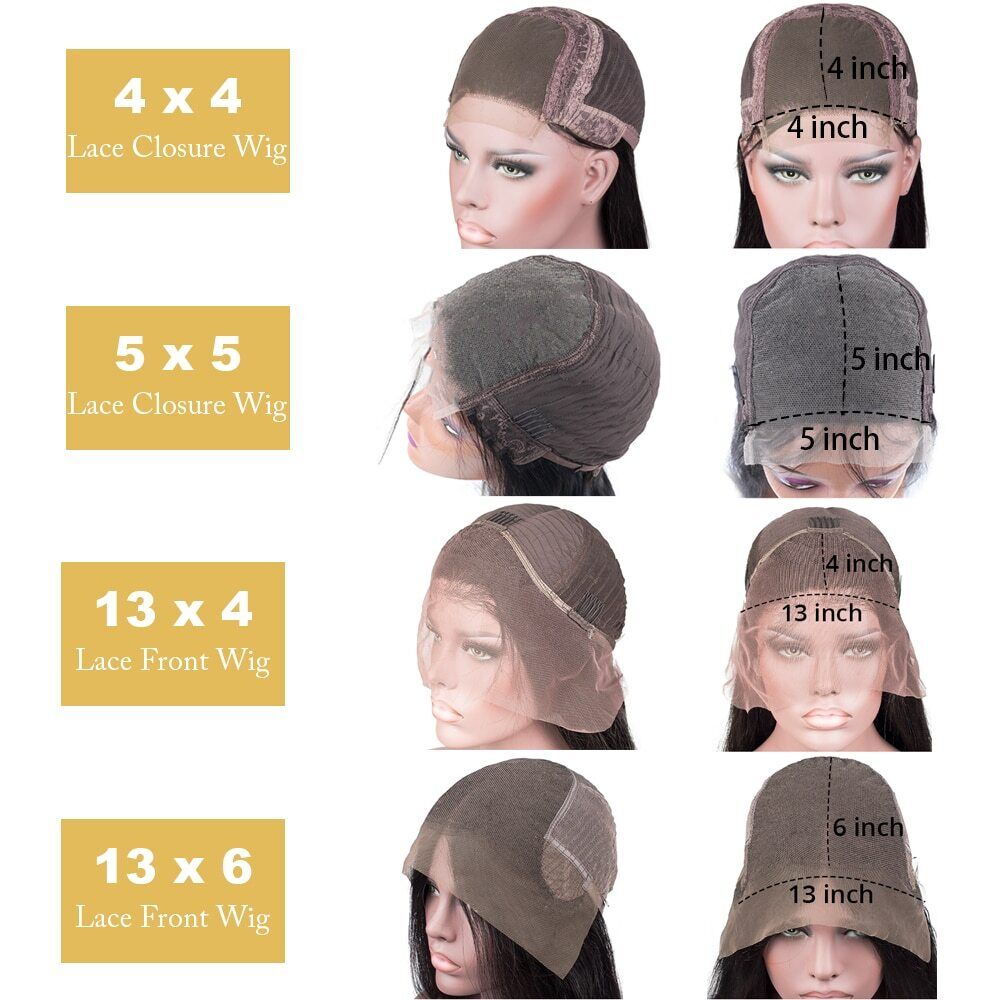 Guide des différentes tailles de lace – Miami Hair Shop