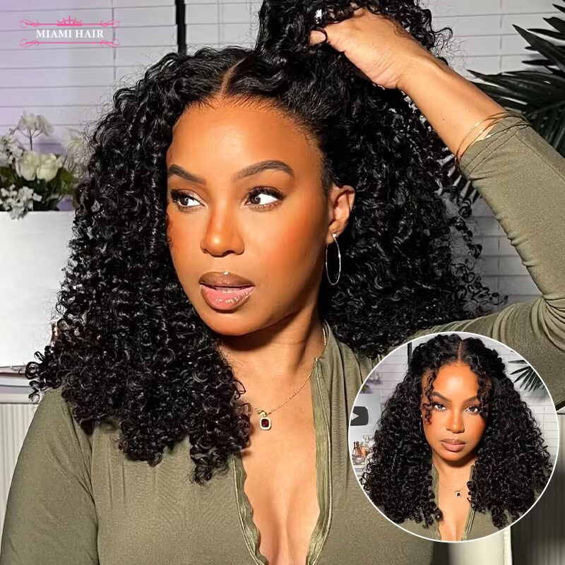 Perruque HD Miami HairFlex 7x5 Kinky Curly Densité 250% – Miami Hair Shop