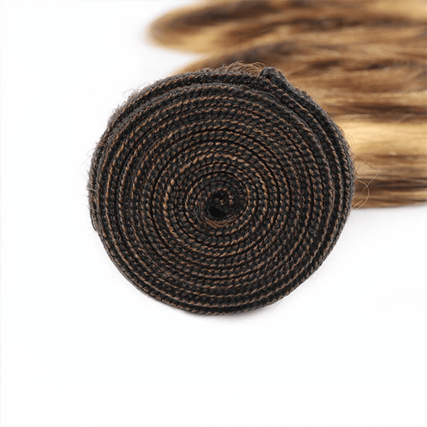 3 virgin hair weaving packets human hair body wave chatain méché blond ...
