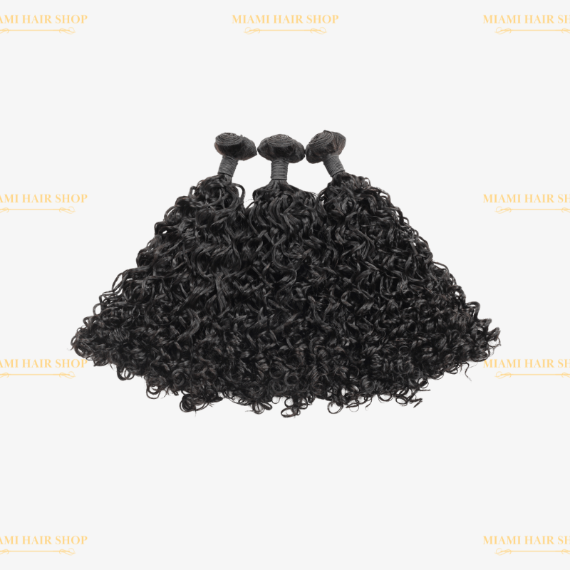 3 double drawing packets virgin hair hair hair - European curls – Miami ...