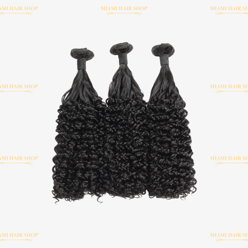 3 double drawing packets Virgin Human Hair Hair - T -urly – Miami Hair Shop